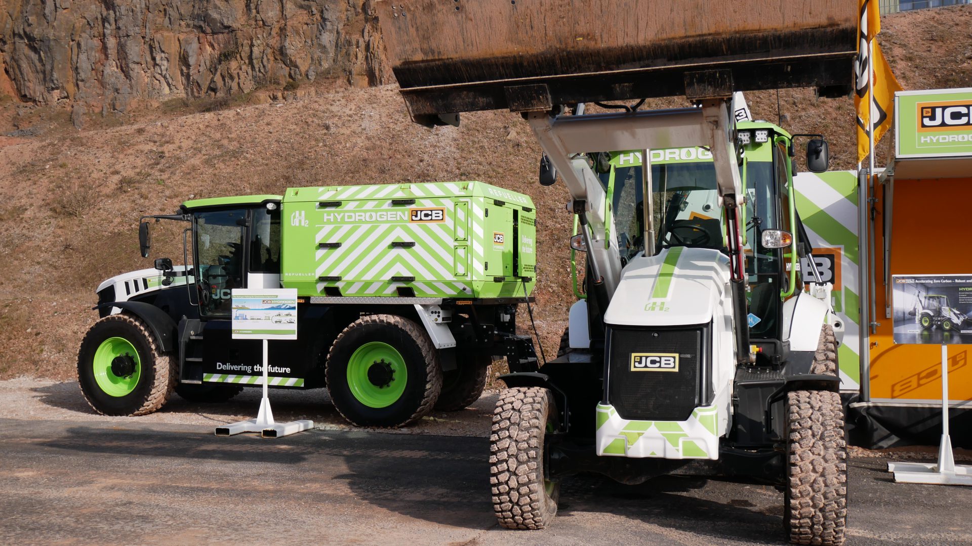 JCB has chosen H2 ICE – VN KERB TURBO Solutions Ltd